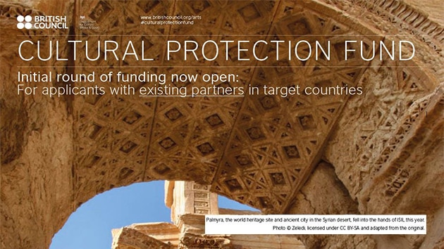 Başvuru Çağrısı: Kültürel Koruma Fonu: 2016 – 2020 | British Council